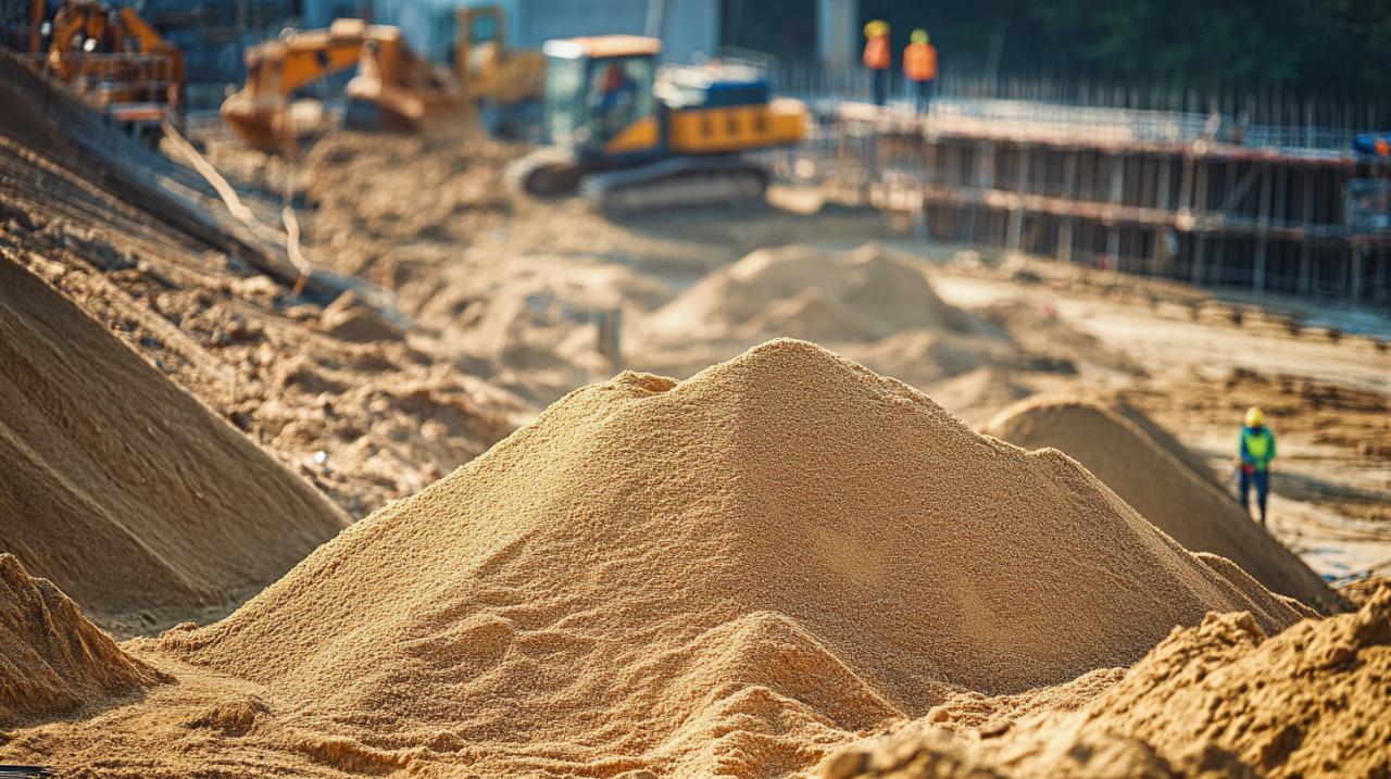 Comprendre les variations du prix du sable de construction en 2024